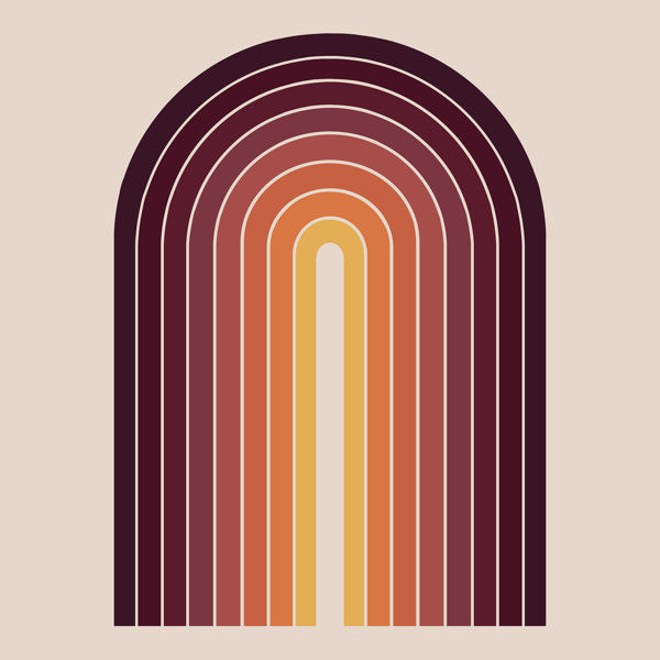 George Oliver Pattersen Colour Poems Gradient Arch Sunset II by Kelli ...