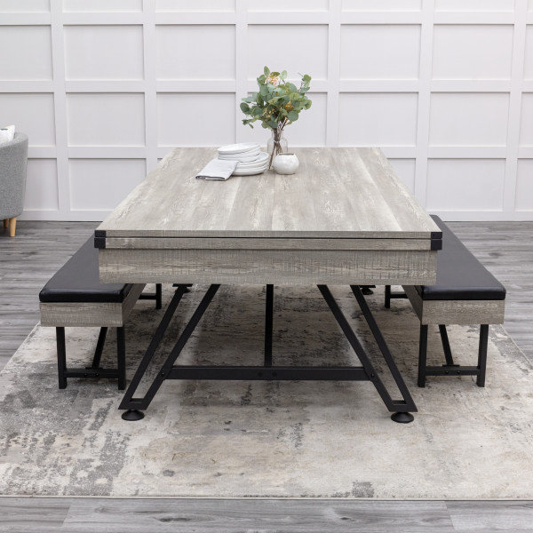 American Heritage American Legend 3-in-1 Madison Pool + Poker Dining ...