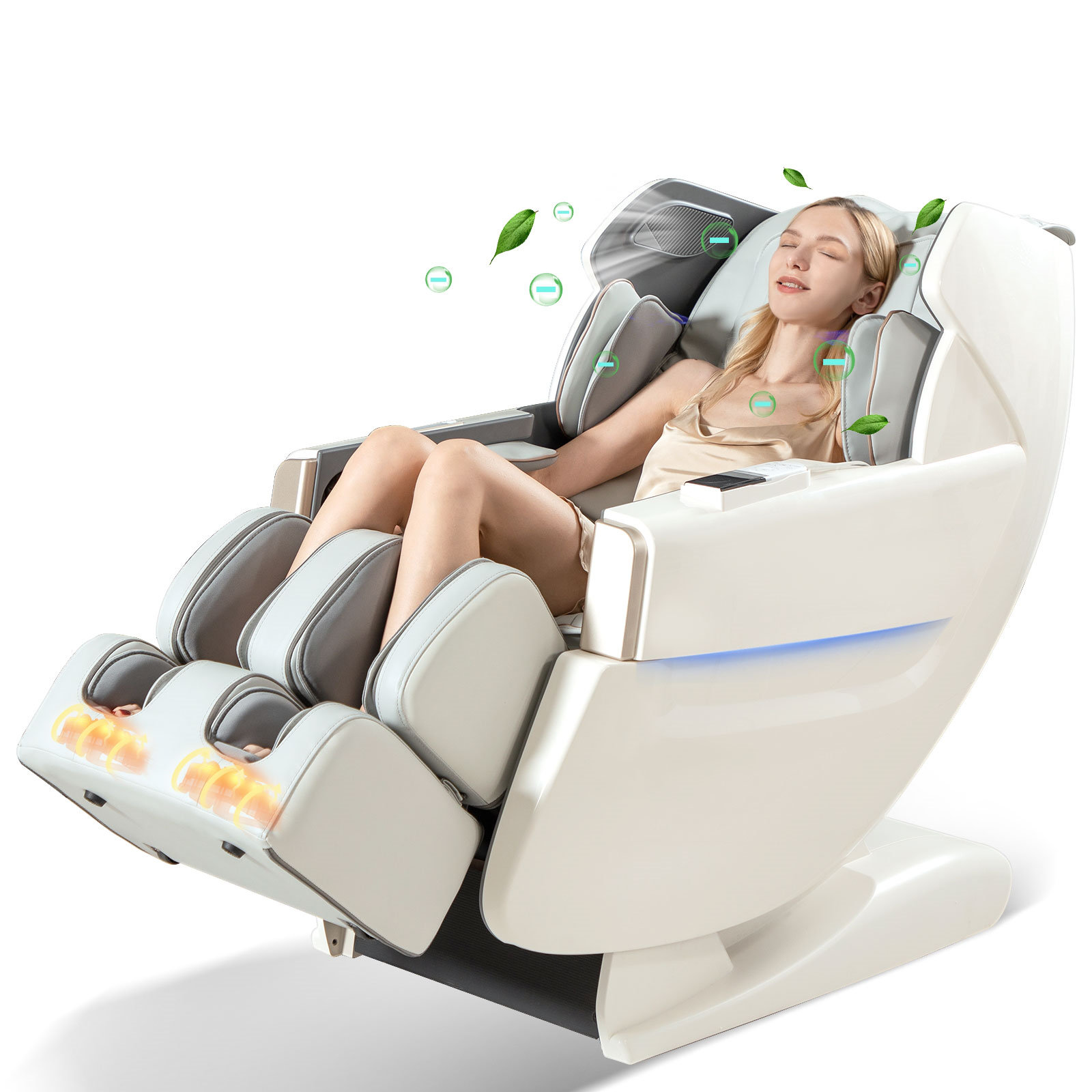 iBooMas 2024 SL Track Massage Chair, Zero Gravity Massage Chairs Full ...