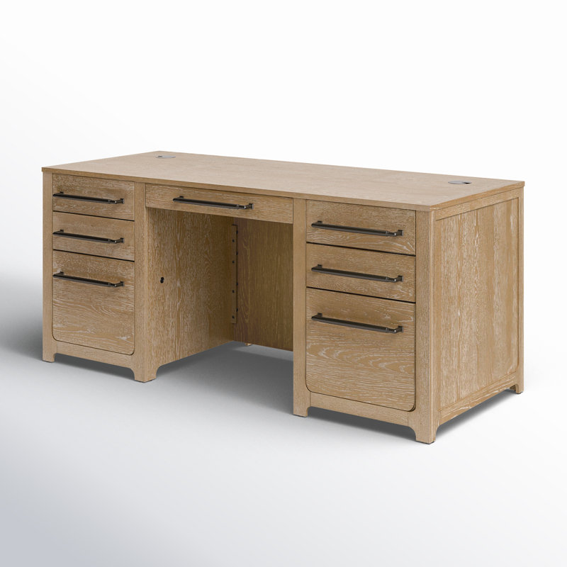 Birch Lane™ Fitzgerald Executive Desk | Wayfair