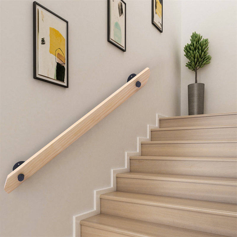 SUNYOU 3.15" x 39.37" x 1.18" Stair Hand Corridor Railing & Reviews ...