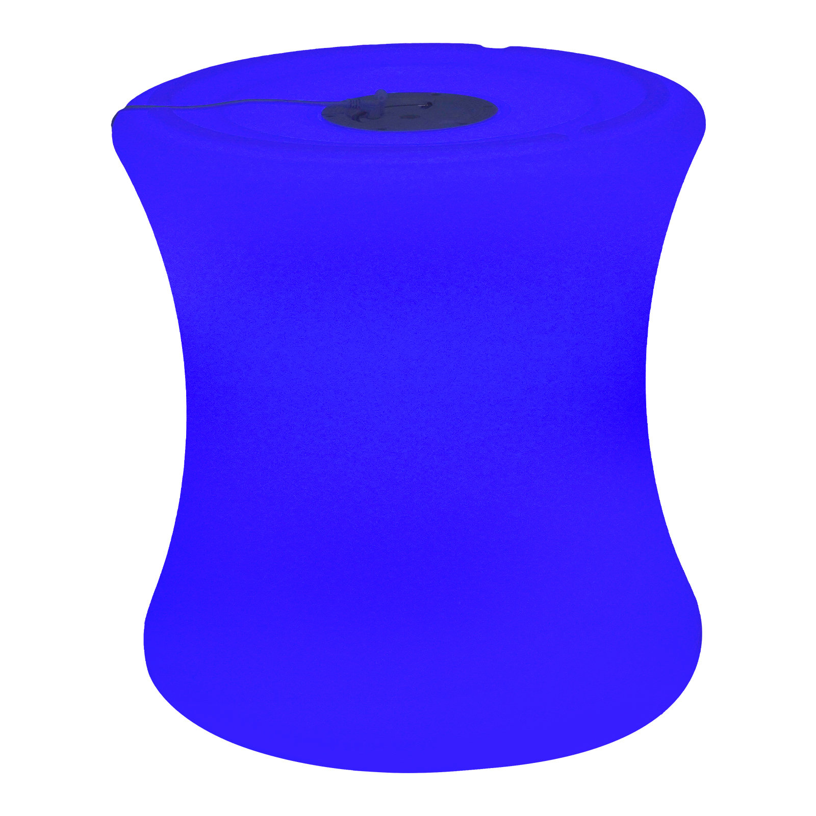 DALELEE 15.75" Rechargeable LED Light Up Stool Accent Stool & Reviews ...