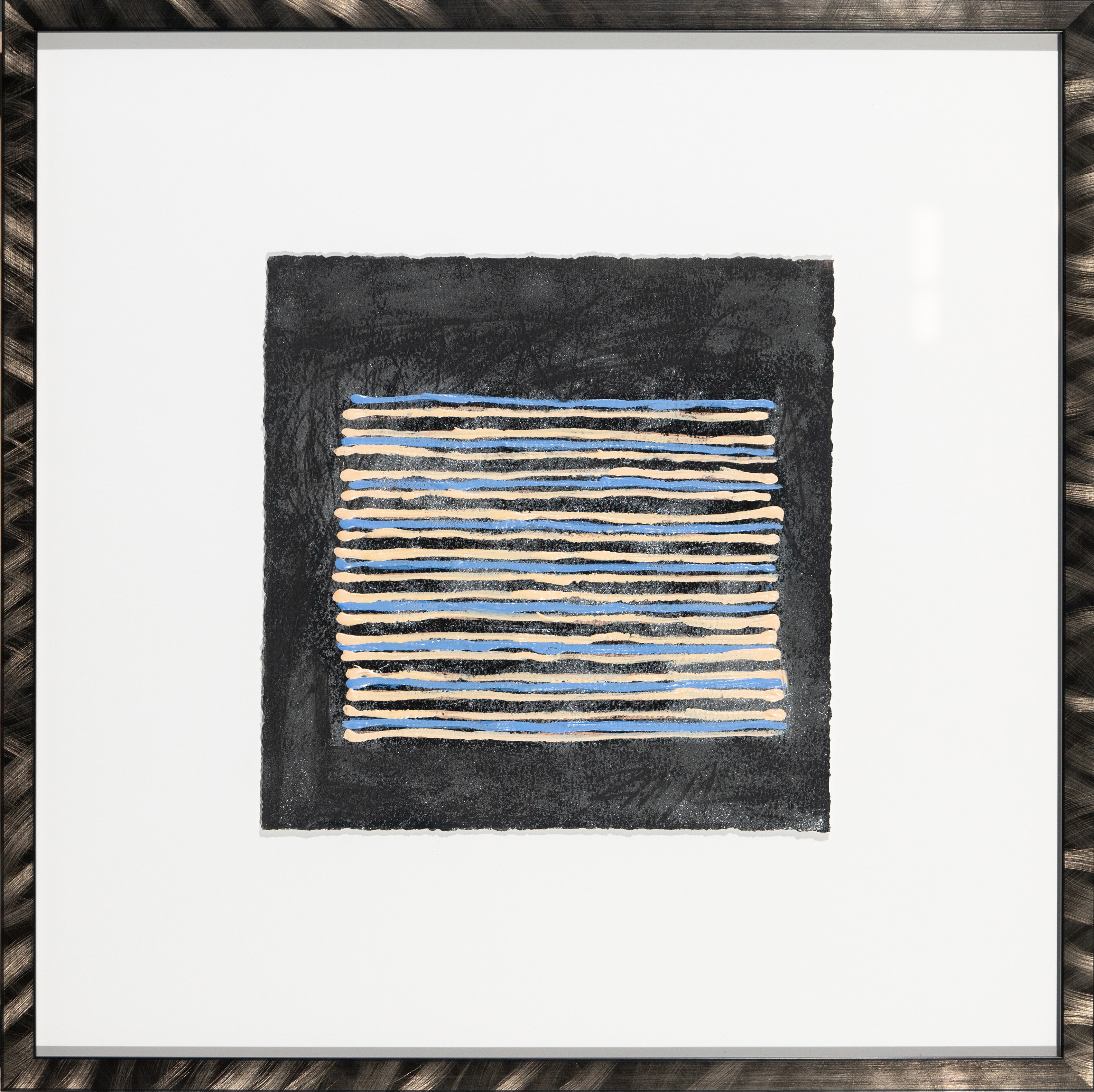 RFA Decor Bottom Line Blue by Robert Robinson - Picture Frame Painting ...