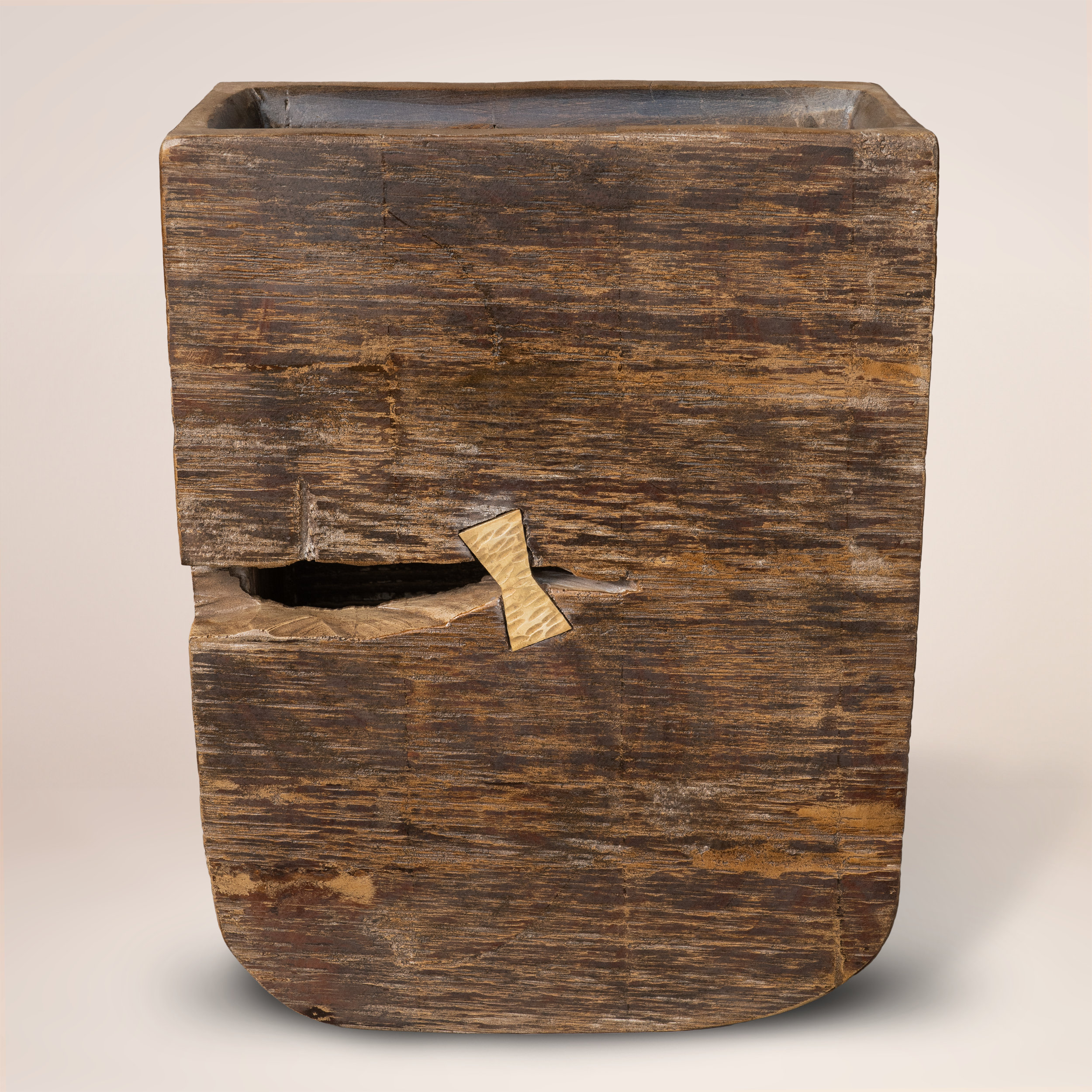 Gracie Oaks Timber Fracture Planter ~ A bold fusion of modern geometry ...