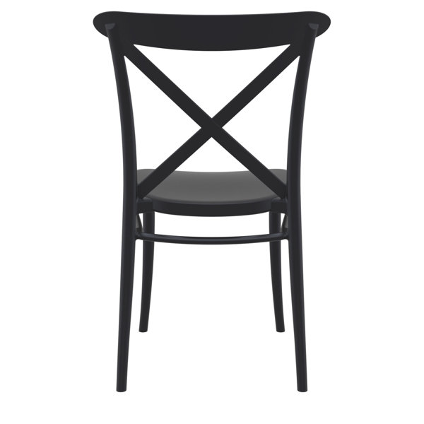 AllModern Farrah Outdoor Stacking Dining Side Chair & Reviews | Wayfair
