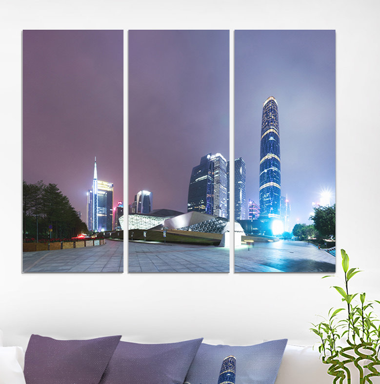 East Urban Home 'Office Building' Photographic Print Multi-Piece Image ...
