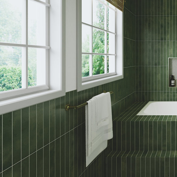 Merola Tile Phoenix 1.88" x 18" Porcelain Wall & Floor Tile | Perigold