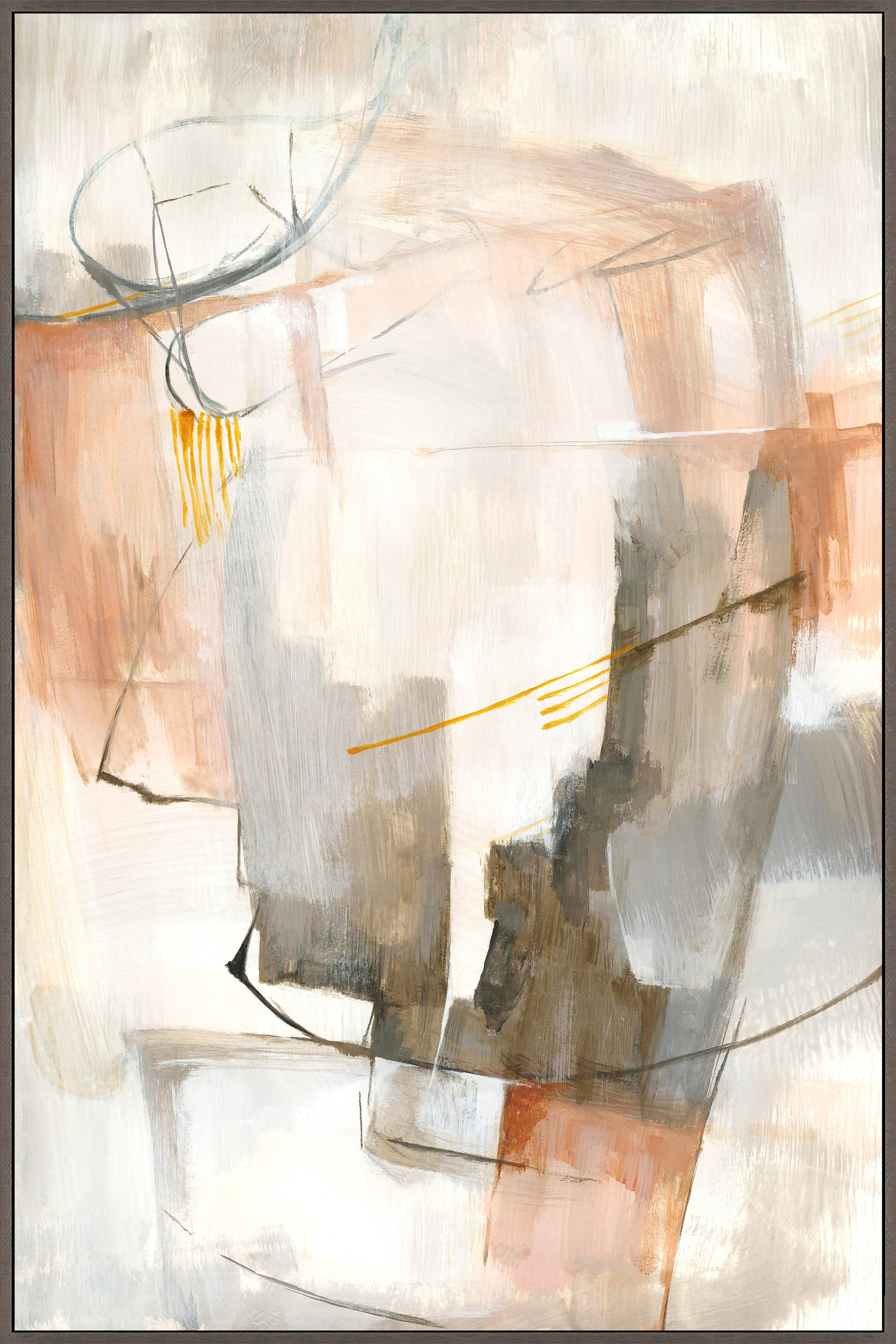 Chelsea Art Studio Jacob Lincoln Coral Cosmos II Framed On Canvas by ...