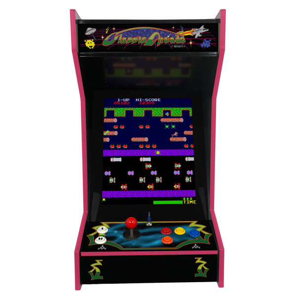 Suncoast Arcade Tabletop Arcade Machine with 19" Monitor and 60 Retro ...