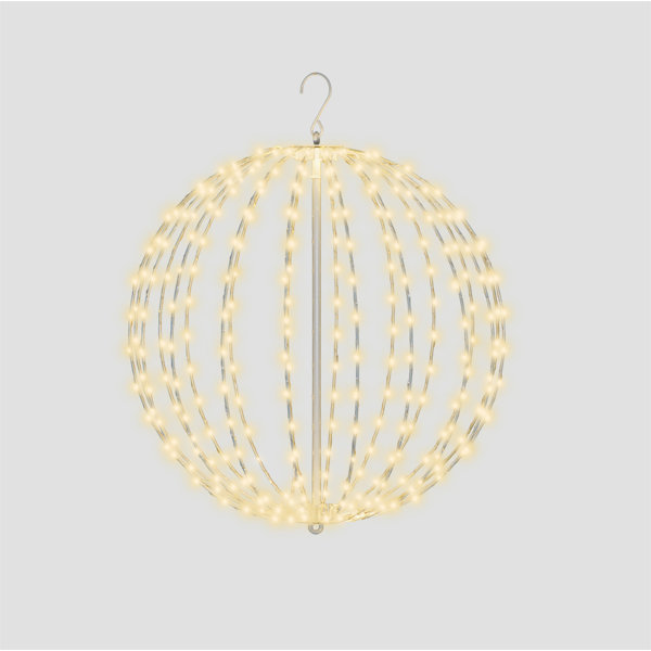 Metro Lane Pre Lit LED Sphere with Micro LEDs, 5m Lead, Timer Power ...