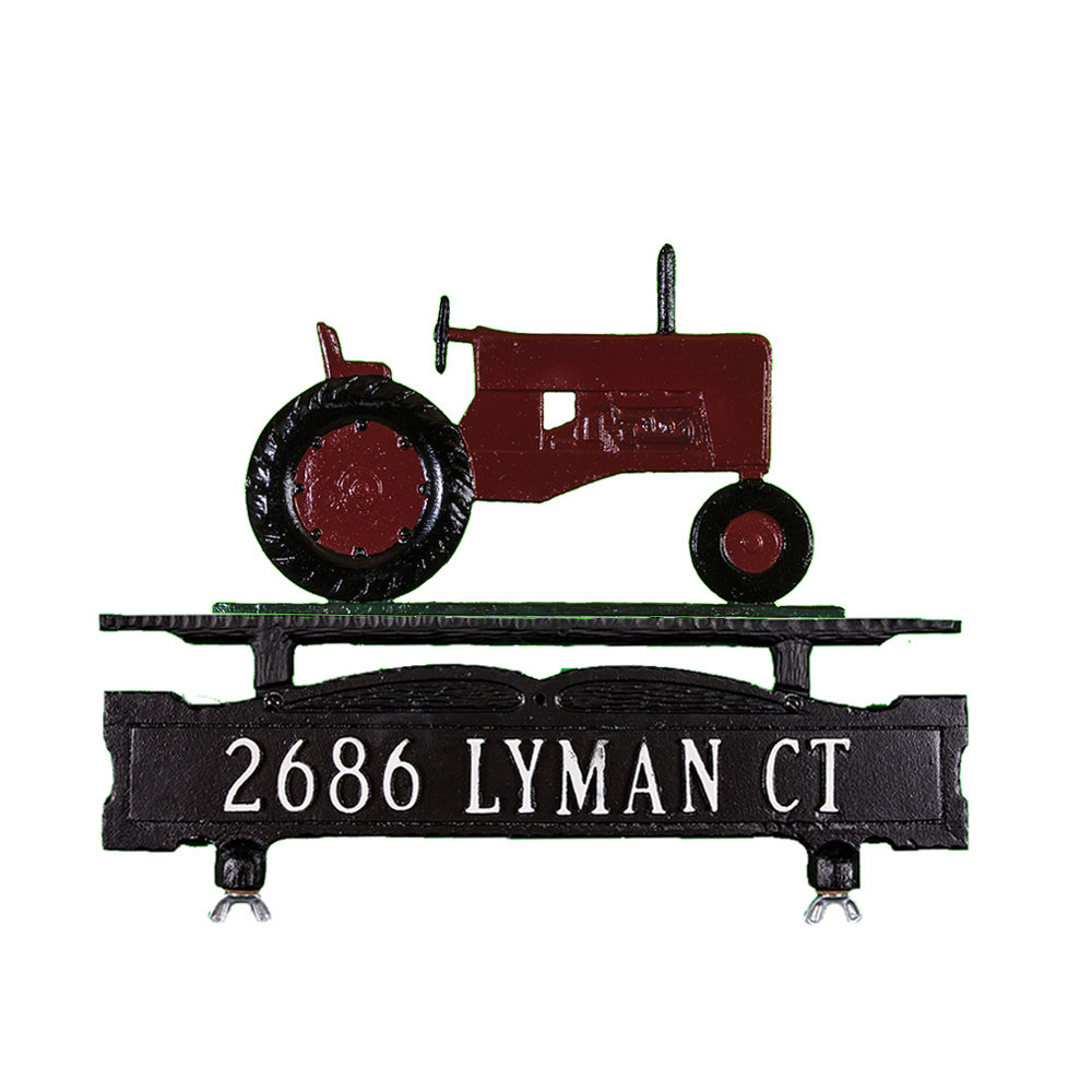 Montague Metal Products Metal Classic/Decorative Illuminated Mailbox ...