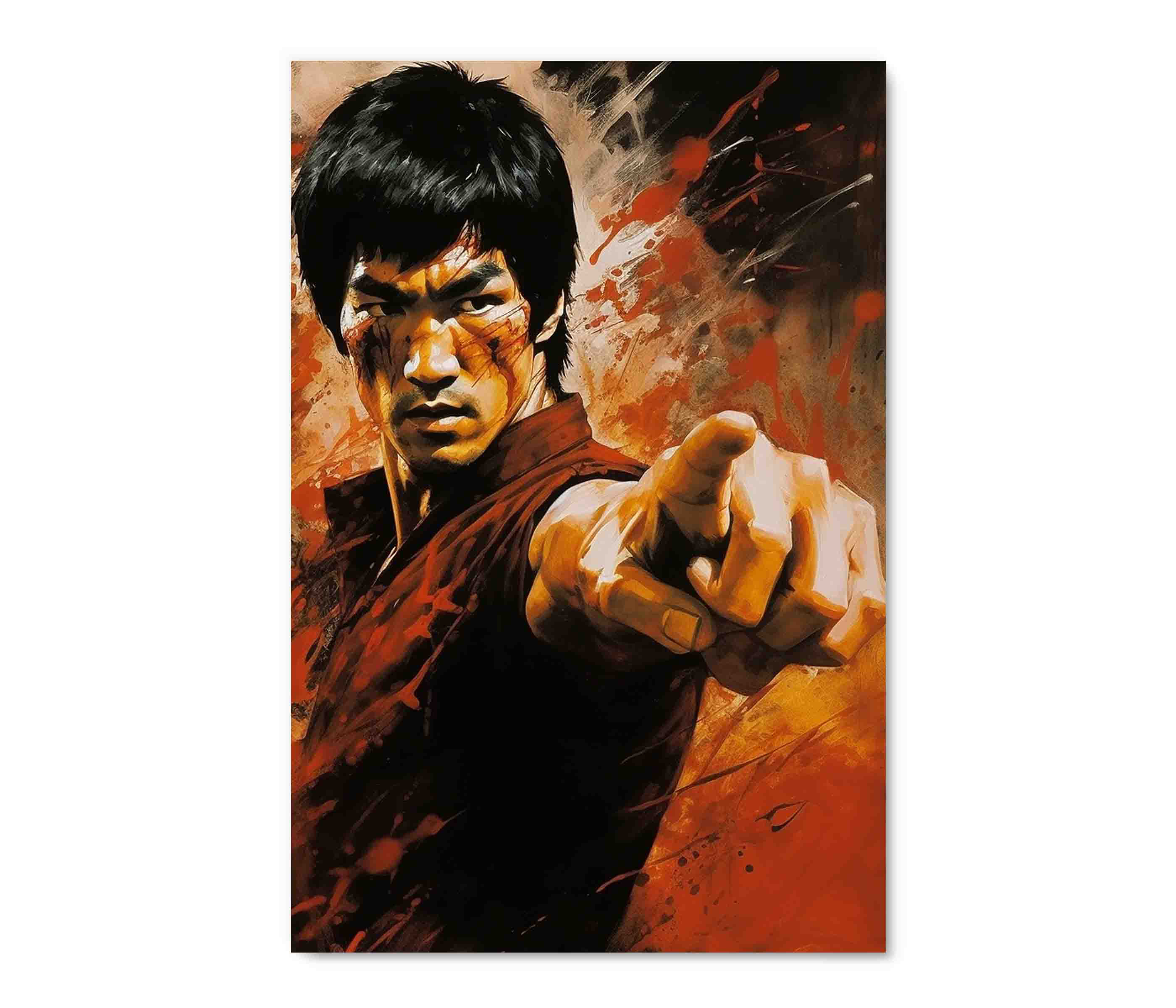 Red Barrel Studio® Bruce Lee Bruce Lee III - Unframed Print | Wayfair