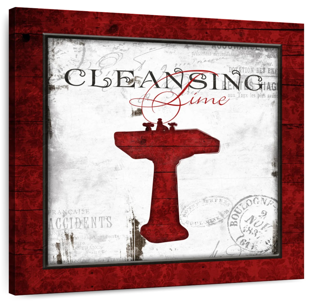 Ebern Designs Lilie Crimson Cleansing Time | Wayfair