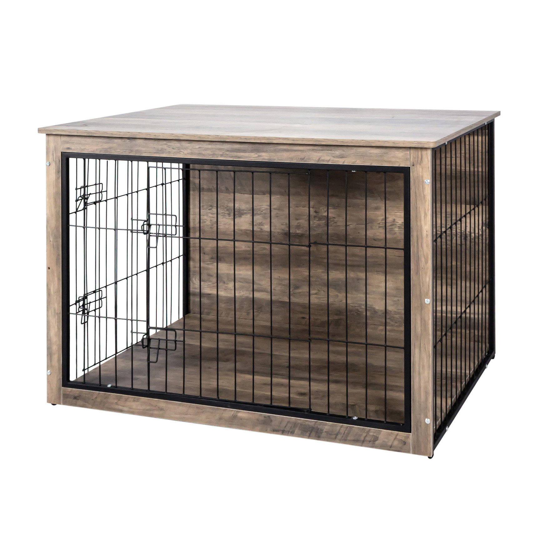 Ophelia & Co. Spacious Pet Kennel Furniture With Double Doors - Cozy ...