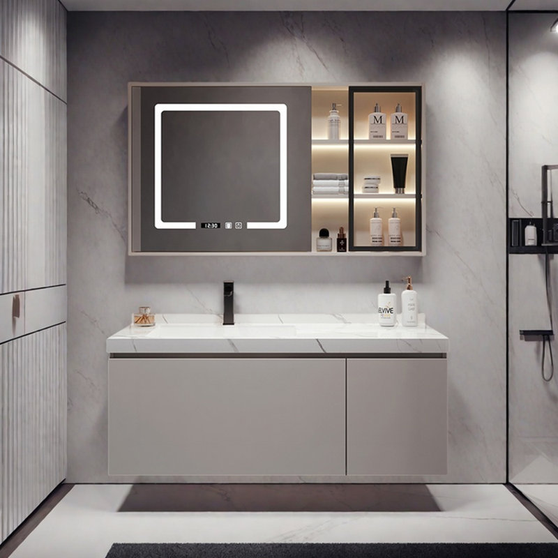 Backop Modern style simple bathroom cabinet | Wayfair