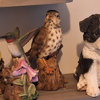 Hi-Line Gift Ltd. Songbird Standing on Stump Statue & Reviews | Wayfair