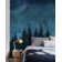 Harriet Bee Costello Forest Trees Night Scene 4-Piece Panel Peel Wall ...