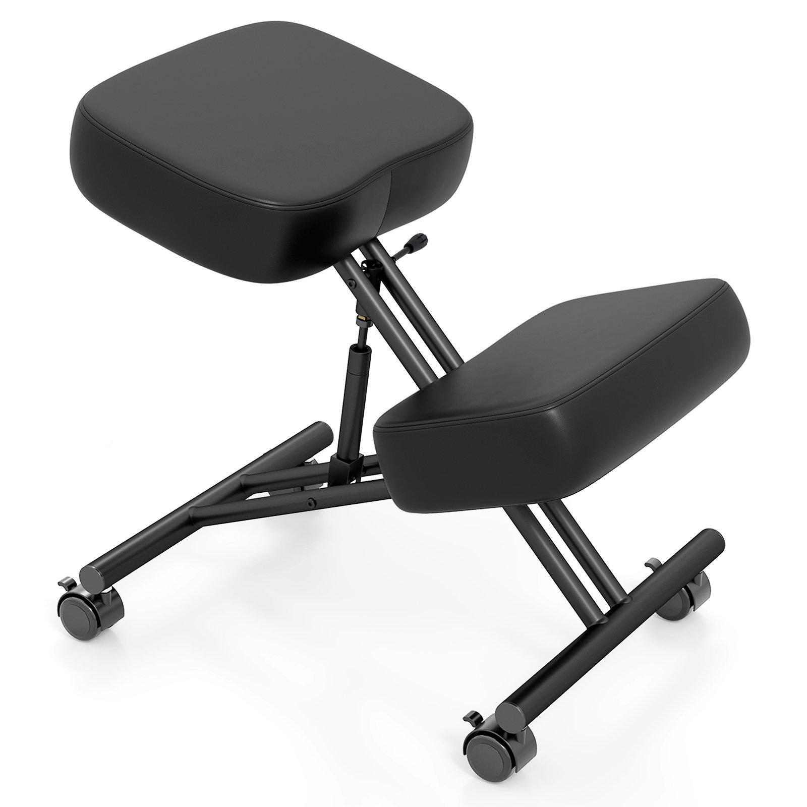 Ivy Bronx Height Adjustable Kneeling Chair Posture Correction Stool ...