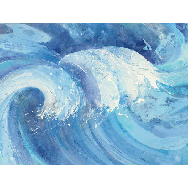 Rosecliff Heights The Big Wave - Print on Canvas | Wayfair