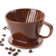 Dowan 4.3" Brown Porcelain Pour Over Coffee Dripper | Wayfair