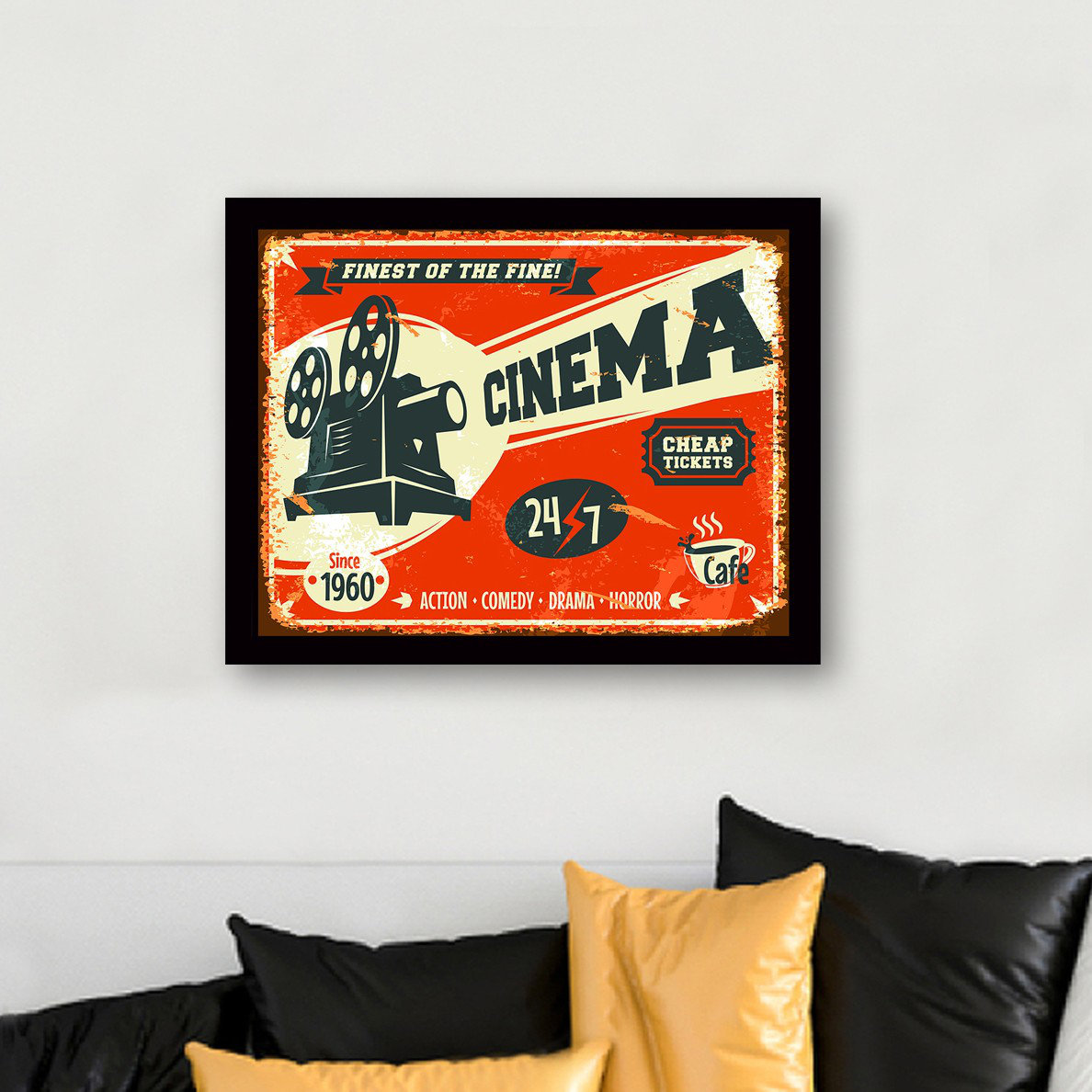 East Urban Home Picture Frame Advertisement on MDF | Wayfair