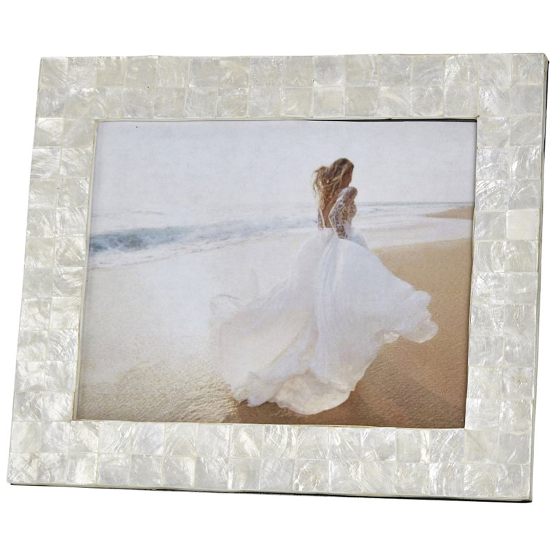 Dovecove Capiz Shell Picture Frame | Wayfair