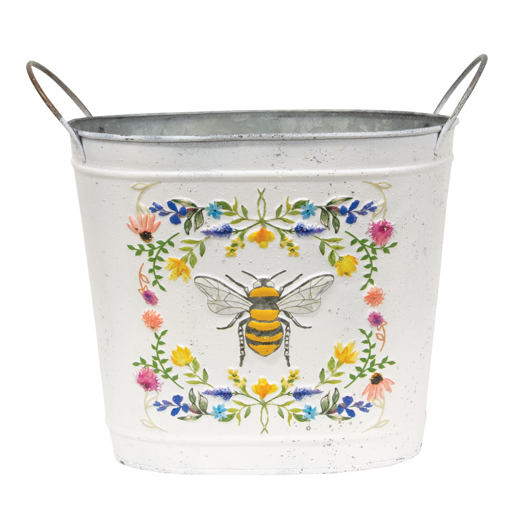 Rosalind Wheeler Metal Bucket | Wayfair
