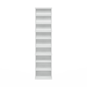 Ebern Designs 9-Shelf Multimedia Media Storage Tower Rack with ...