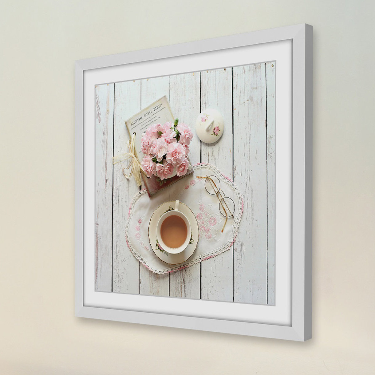 Marmont Hill Tea Time - Picture Frame Photograph Print on Paper | Wayfair