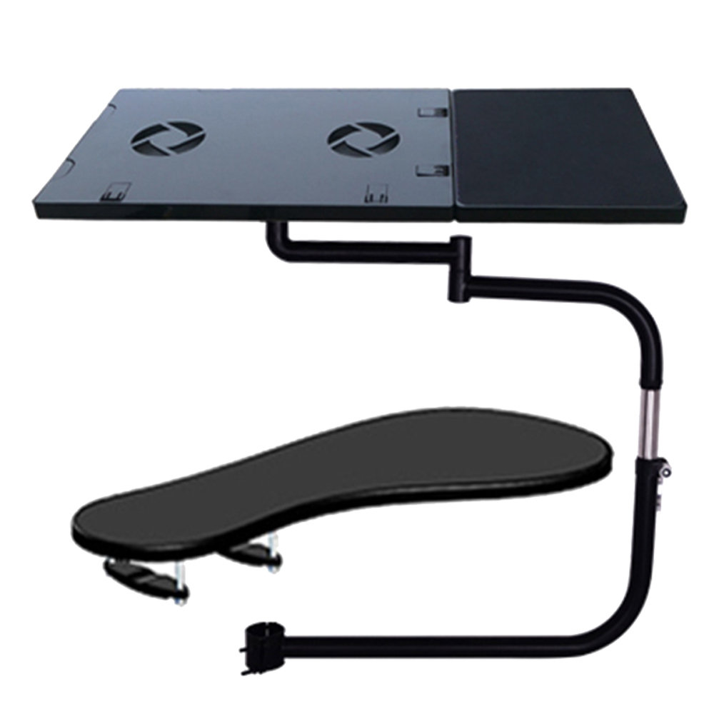 CNCEST 22.46'' H x 17.73'' W Laptop Cart Keyboard Bracket | Wayfair