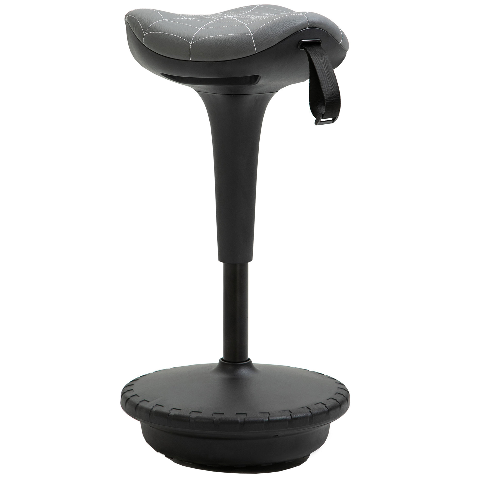 Inbox Zero Vinsetto Lift Wobble Stool Standing Chair With 360° Swivel ...