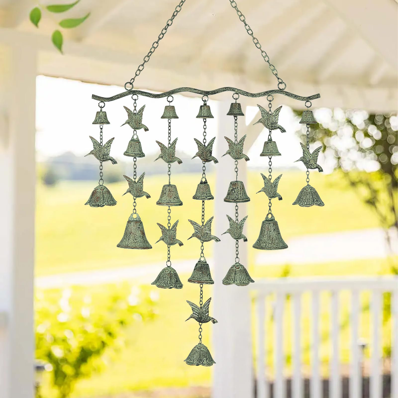 Lark Manor™ Hummingbird Wind Chimes for Outside | Wayfair