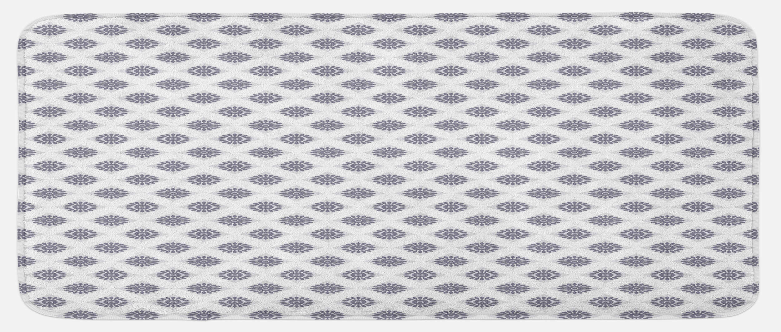 East Urban Home Diagonal Pattern Squares With Repetitive Spring Flower ...