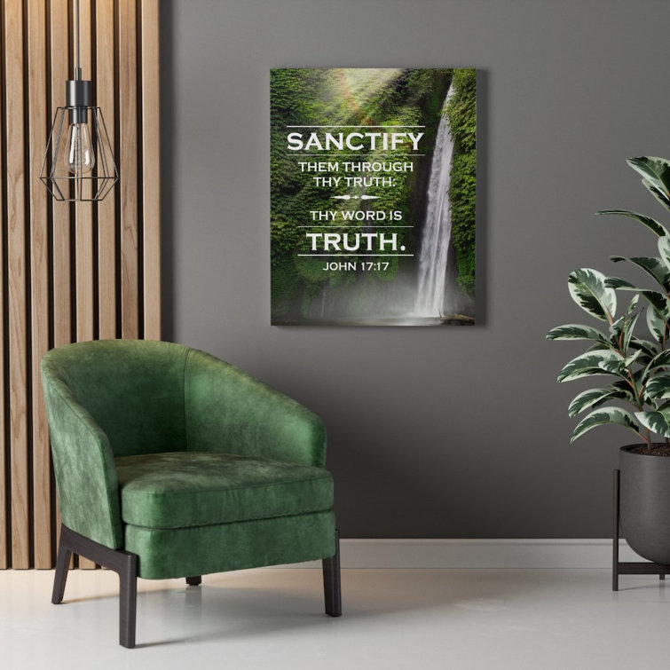Express Your Love Gifts Scripture Canvas Sanctify Them John 17 ...