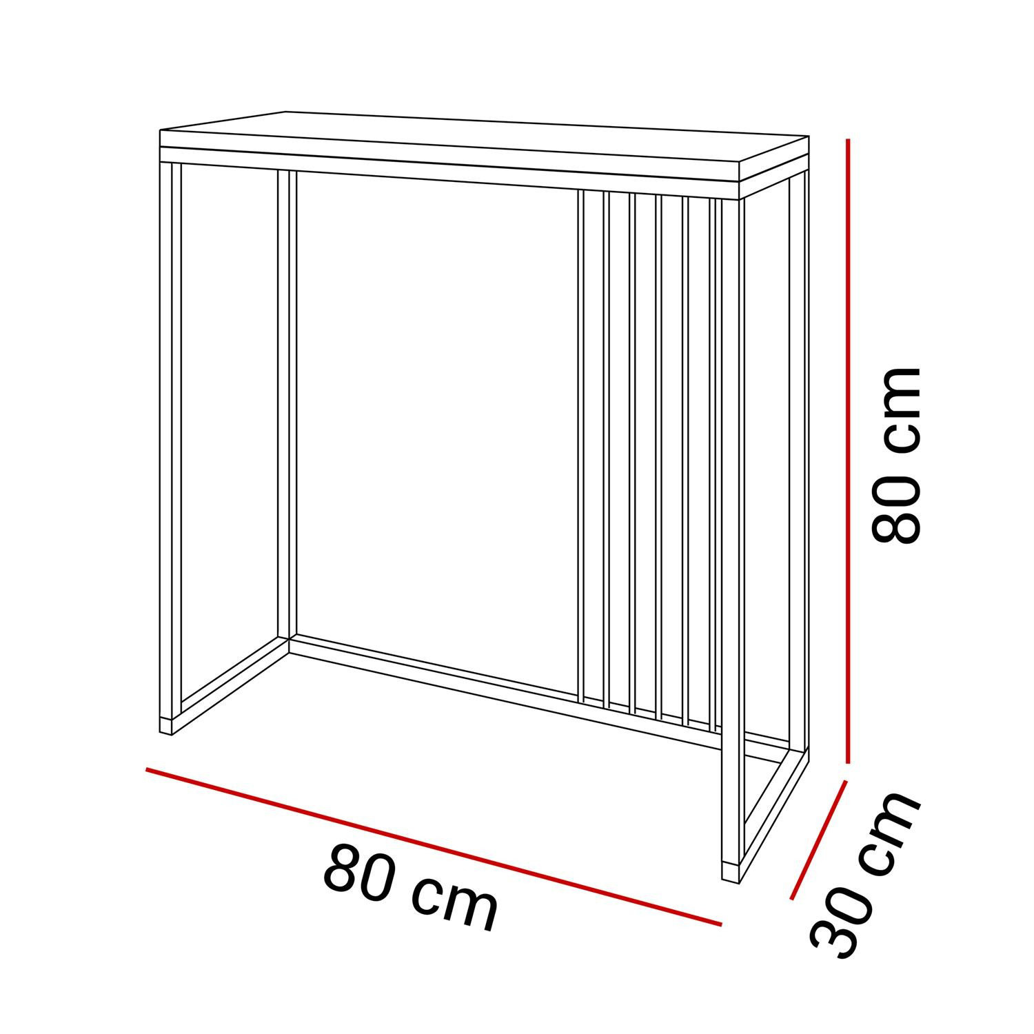 Fairmont Park Heston 80cm Console Table & Reviews | Wayfair.co.uk