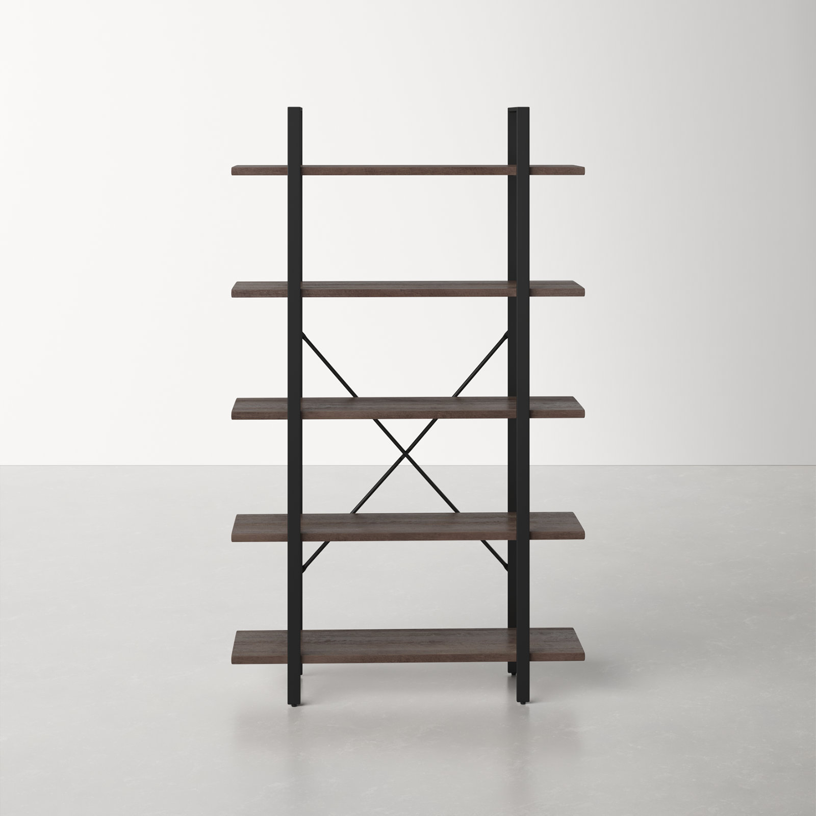 AllModern Pelham 70" H x 41.4 " W Iron Etagere Bookcase & Reviews | Wayfair